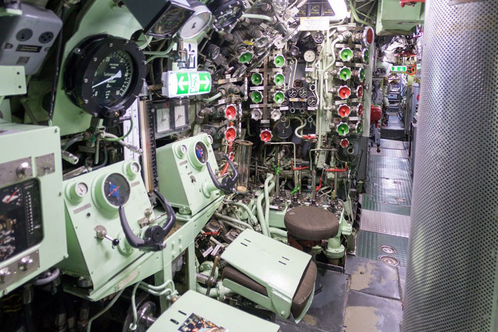 U-Boot U9 von innen im Technik Museum Speyer